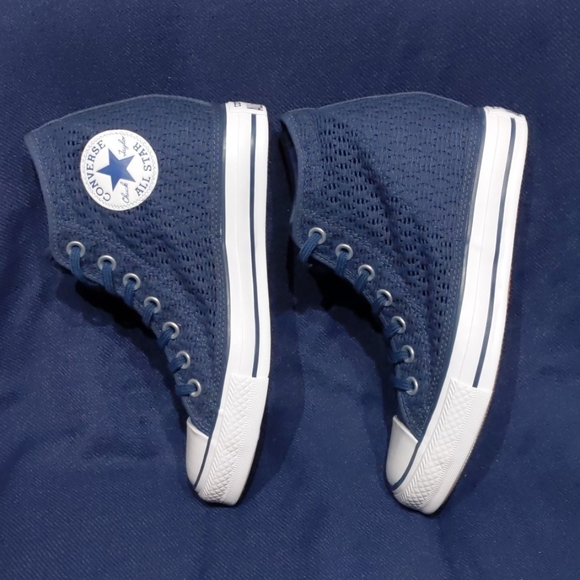 Converse | Shoes | Nwt Converse Lux Mid Wedge Boho Style Sneakers ...